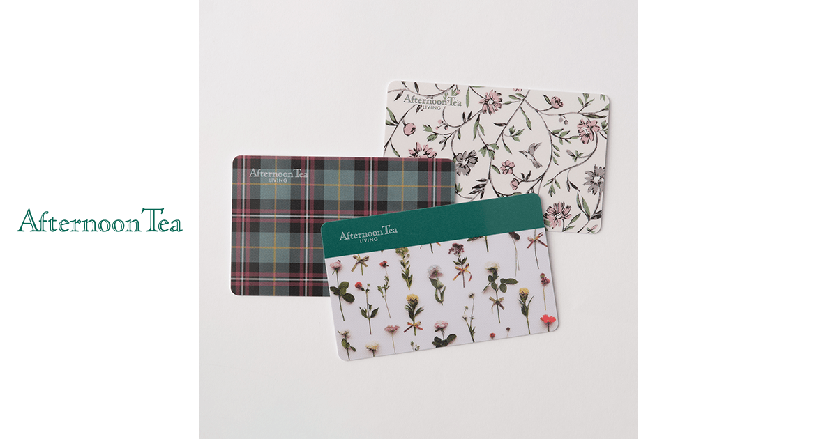 「Afternoon Tea LIVING GIFT CARD」払戻しのお知らせ | Afternoon Tea